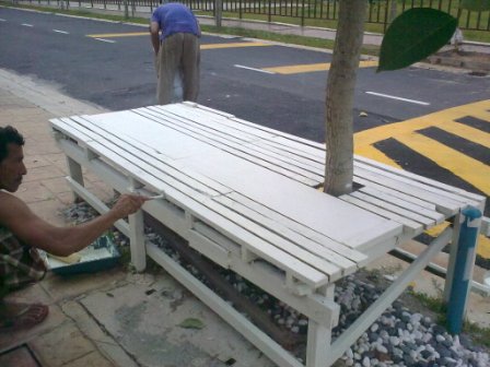 Aida's Creation: Tutorial: Pangkin..Lepak