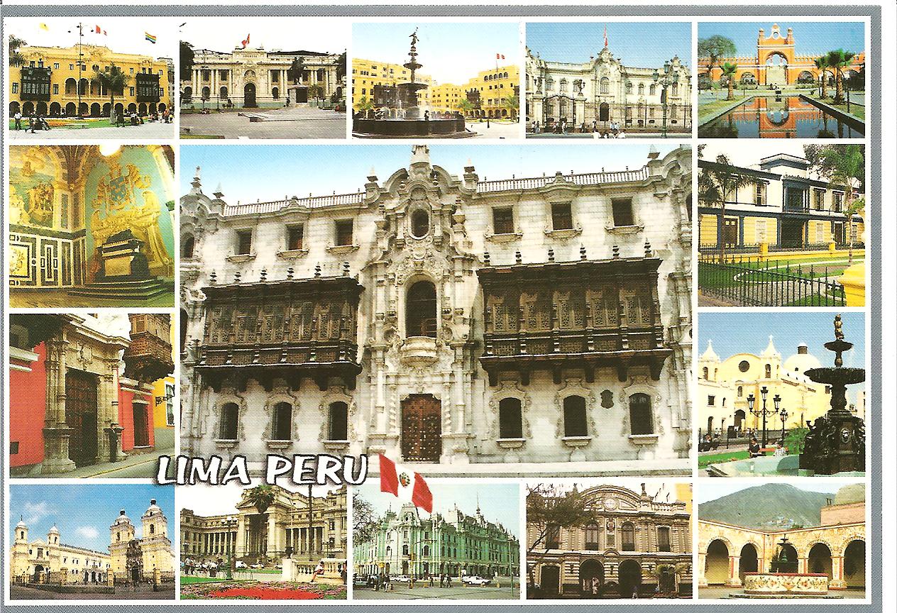 MY POSTCARD-PAGE: PERU ~Lima-UNESCO~