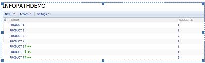 Repeating Table In Infopath