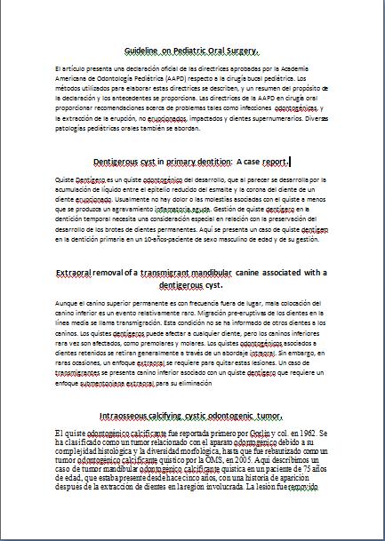 Freshman: Bibliografía anotada en formato APA