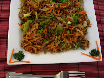 Dishesfrommykitchen: VEGETABLE CHAPPATHI NOODLES