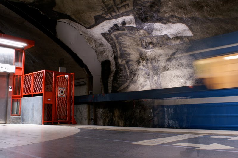 Images and Places, Pictures and Info: stockholm metro ghost train