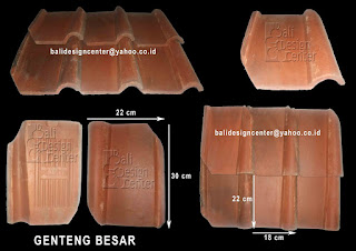 LANTAI DAN DINDING TERAKOTA BALI: ANEKA PENUTUP ATAP PADA BANGUNAN