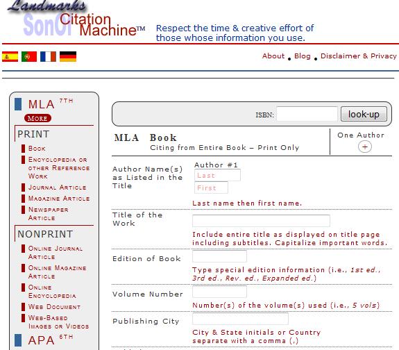 Mla citattion machine - Buy Essay Online | copywriterbrochure.web.fc2.com