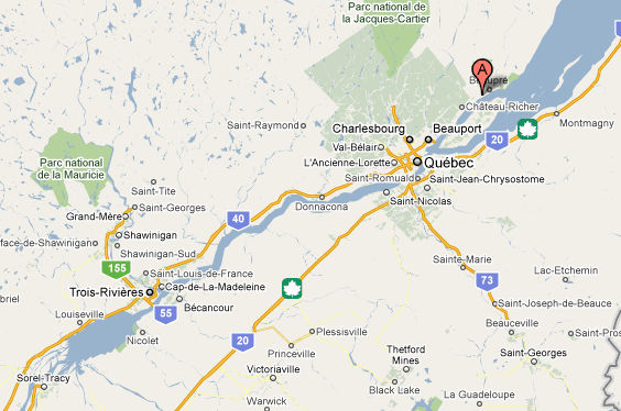 QUEBEC: SANCTUAIRE DE NOTRE-DAME DU CAP & BASILIQUE STE ANNE DE BEAUPRE