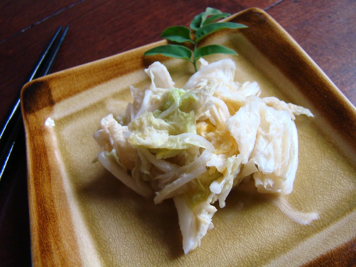 shiroi neko: Hakusai no shiozuke