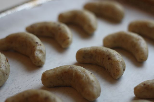 Dollop of Cream: walnut slugs