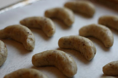 Dollop of Cream: walnut slugs