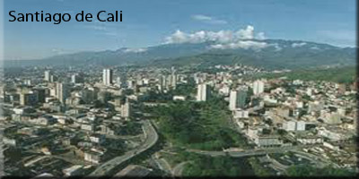 Colombia Valle del Cauca Cali: Colombia-Valle del Cauca-Cali - Geografía