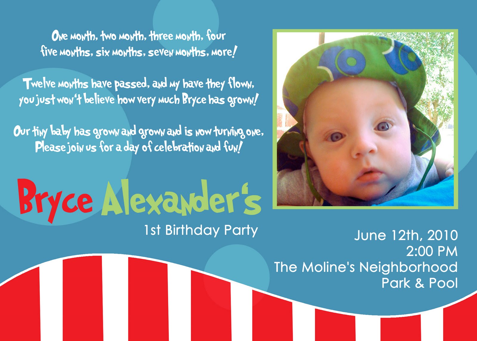 Bryce Alexander Moline: 5/23/10 - 5/30/10
