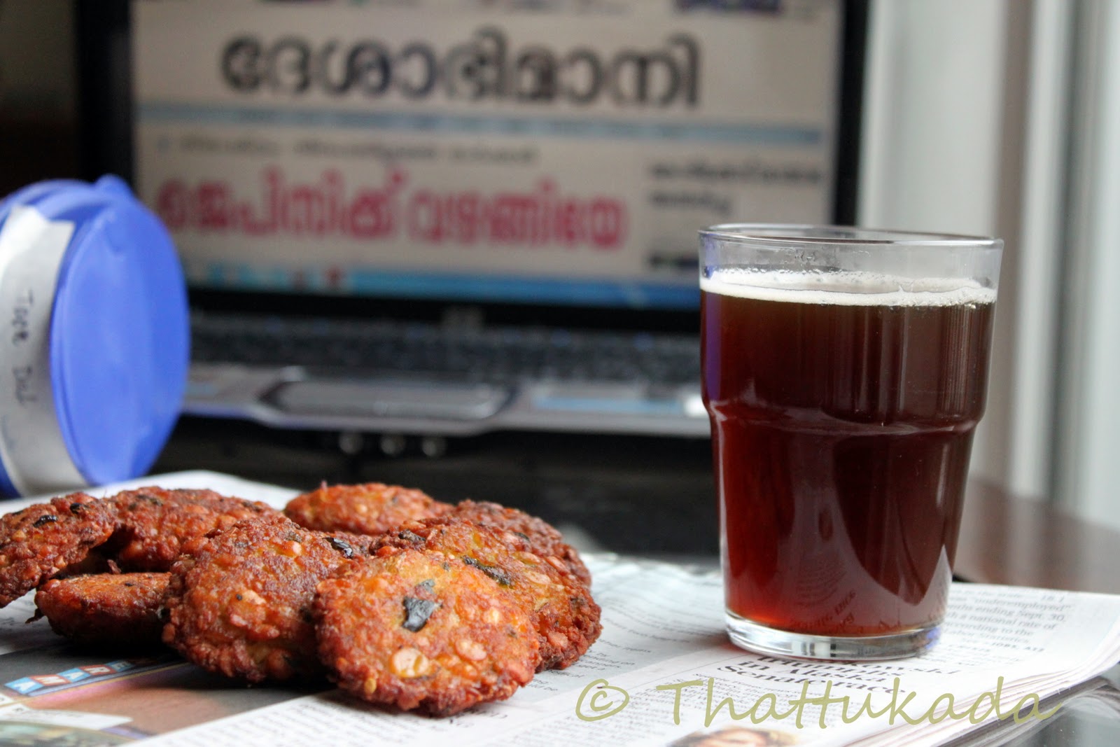 Parippu Vada / Lentil Fritters | Thattukada