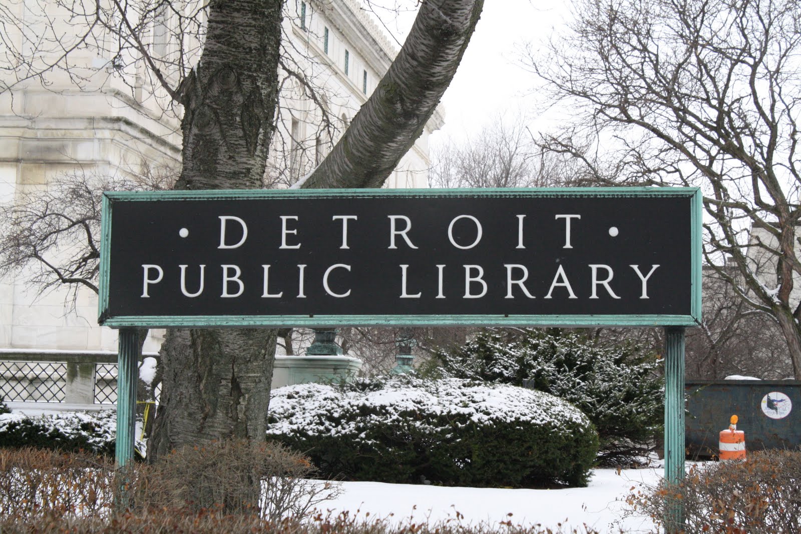 Library Sushi: Library Observation: Detroit Public Library