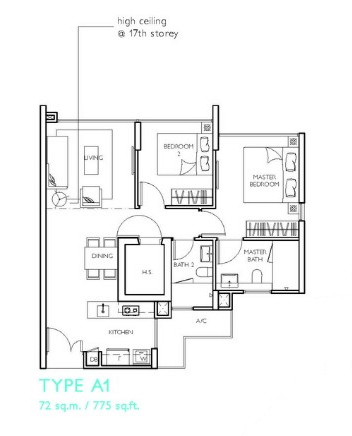 New Condo Singapore: Punggol Prive EC Floor Plan