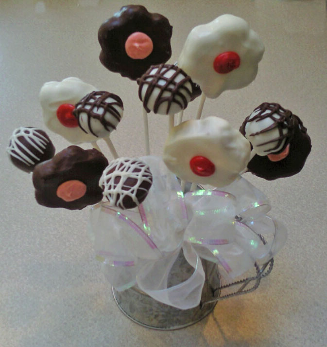 Home by Anne Marie: Cake Pop Arrangement