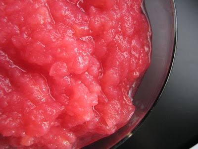 make happy: Pink Applesauce