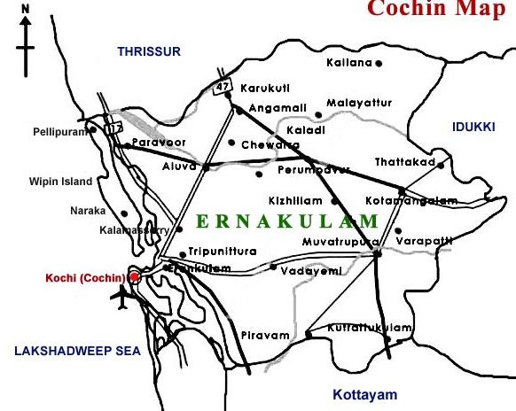 Kochin Tours and Travels: Maps