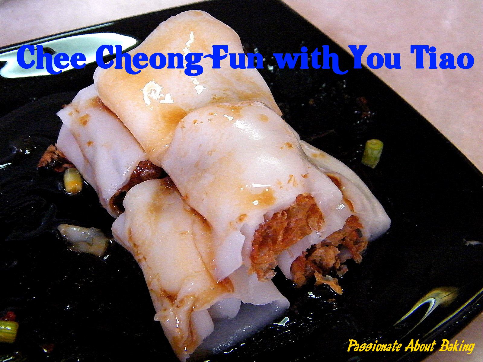 Chee Cheong Fun Workshop | Passionate About Baking