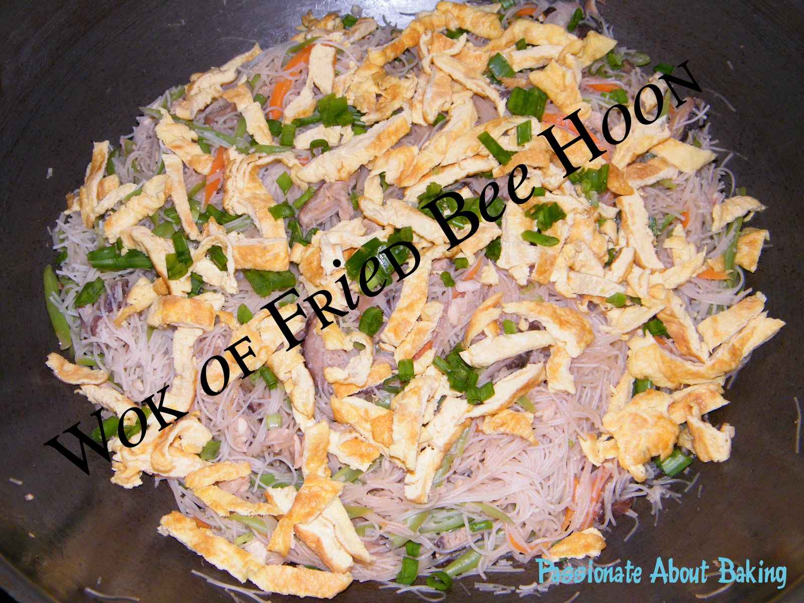 Fried Bee Hoon | Passionate About Baking