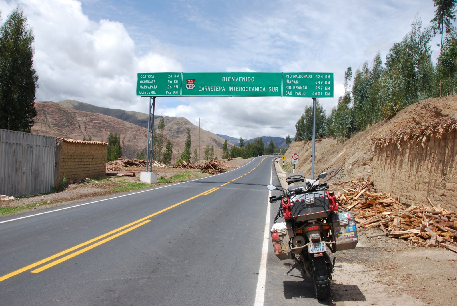 The Big Adventure ... six months, four continents, two motorcycles: Day ...