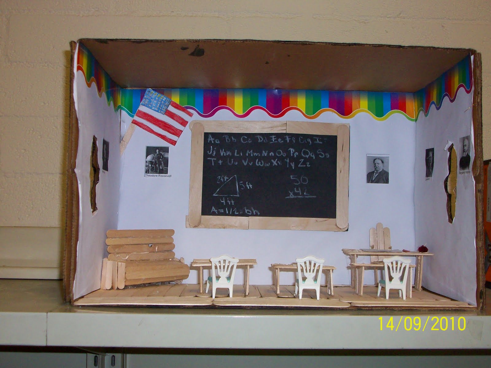 Pomona Public Library: Dioramas In the Children's Room