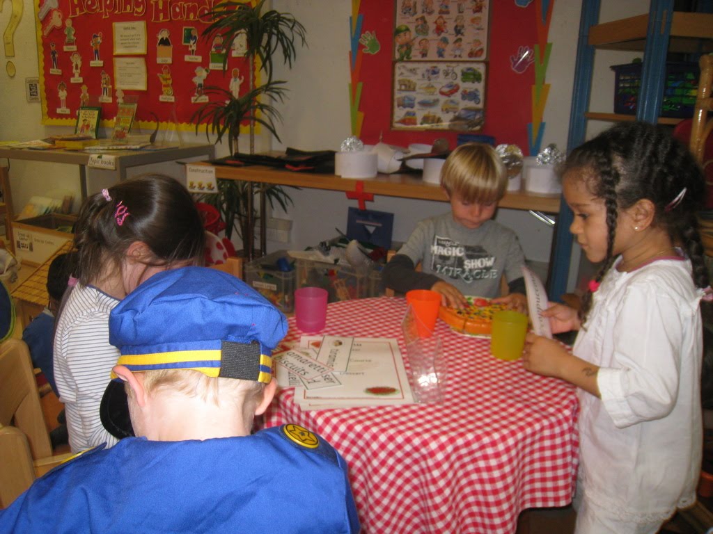 Nilde's Kindergarten class - ISZN: Role Play area: the children at the ...