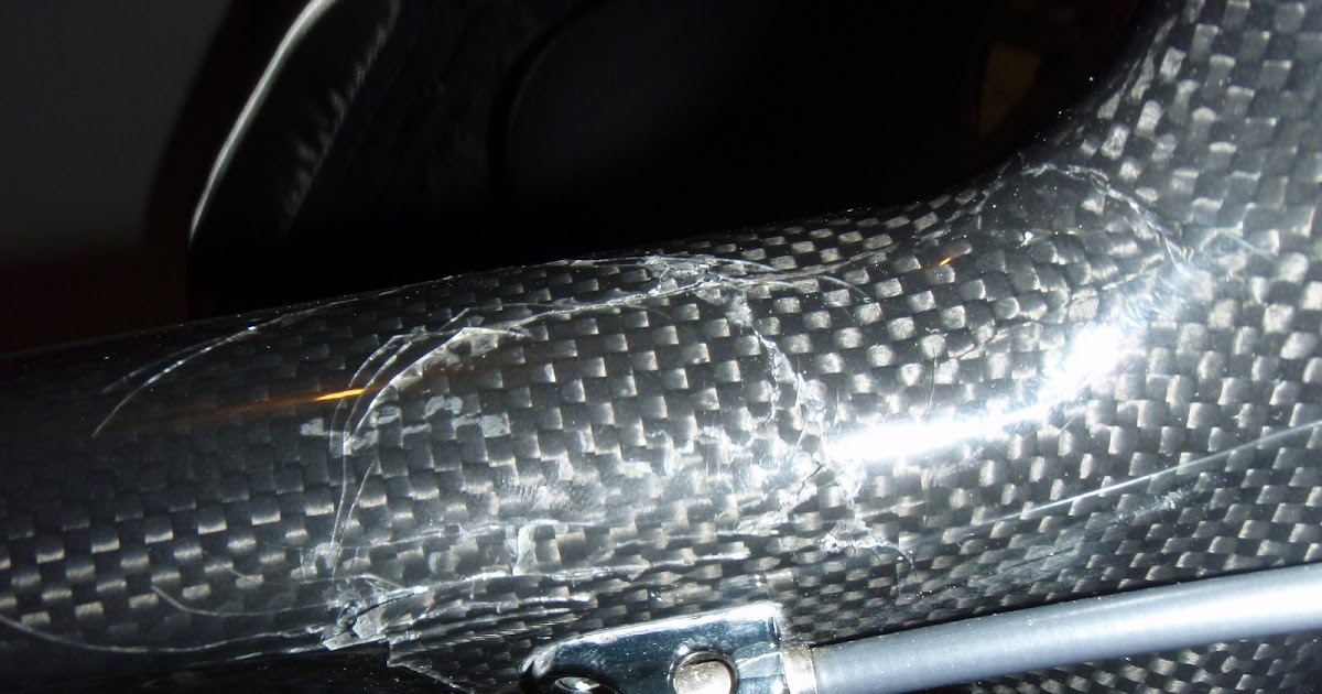 Busted Carbon: Cracked Frame