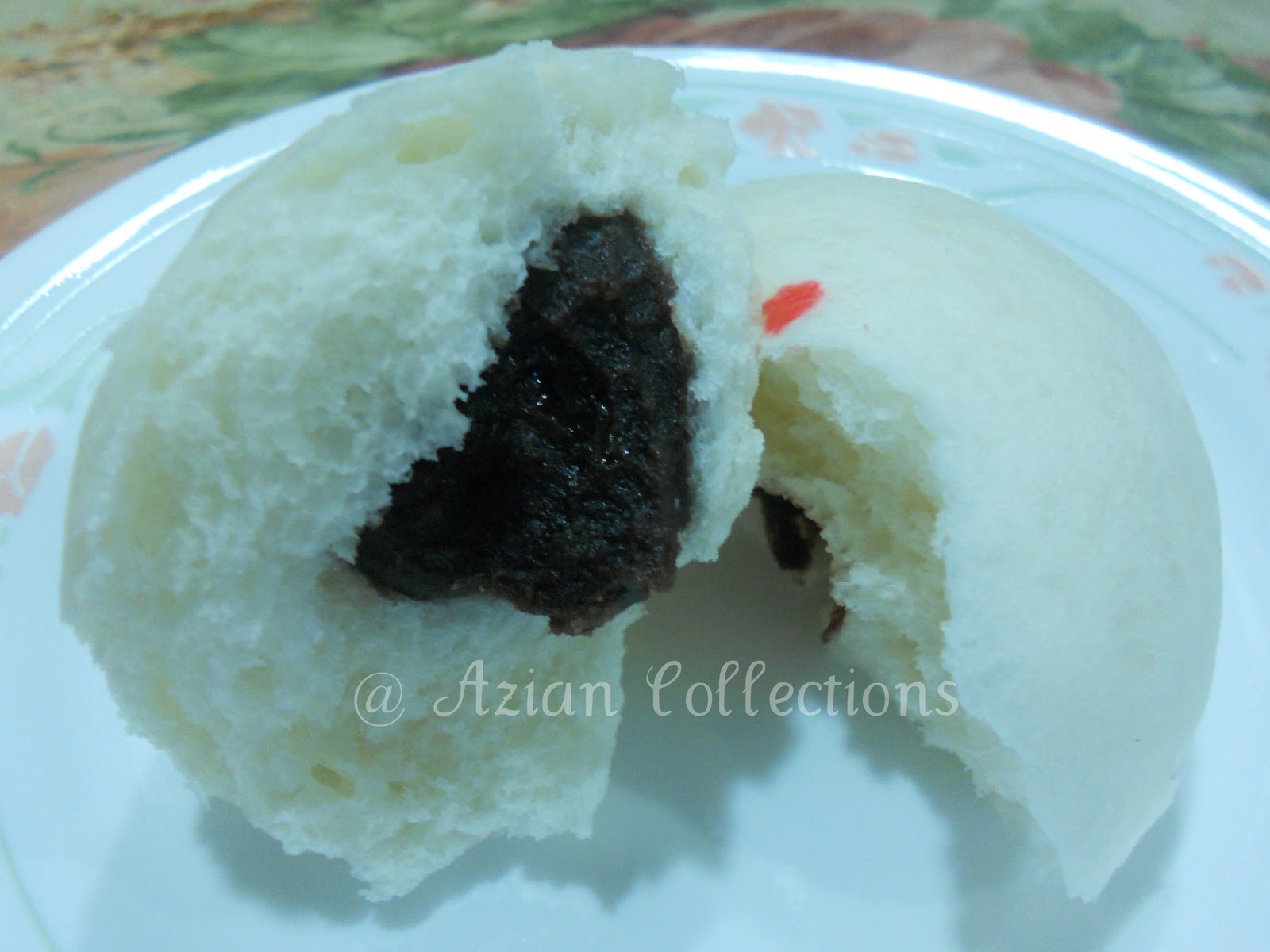 Azian Collections: Pau Kari Daging n Pau Kacang Merah