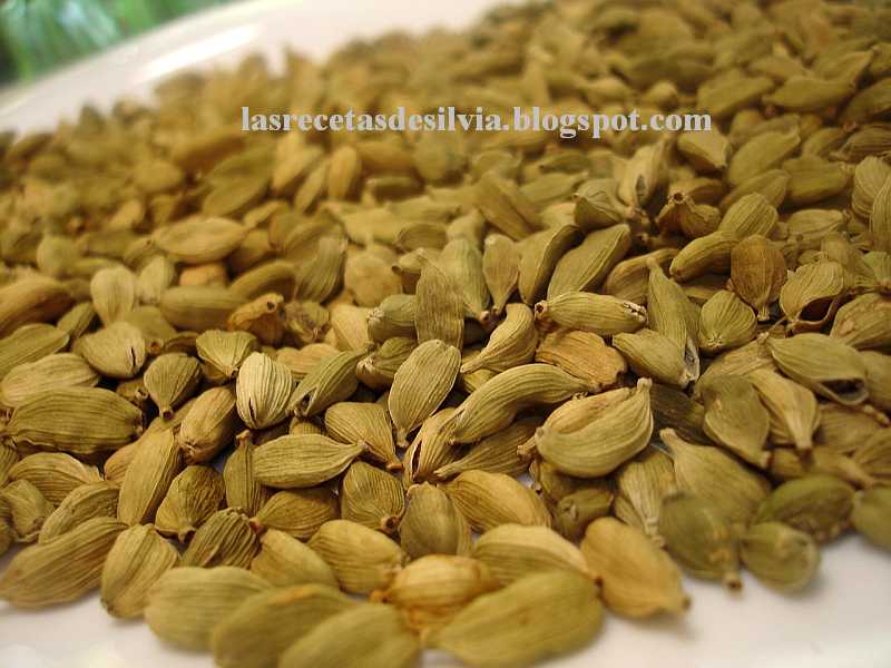 Las recetas de Silvia: Que es el cardamomo