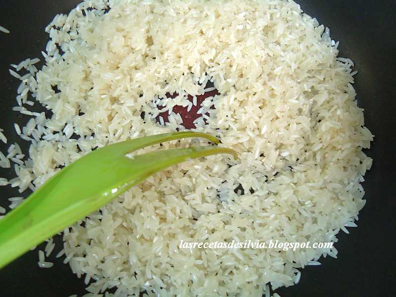 Las recetas de Silvia: Arroz graneado blanco y arroz graneado dorado