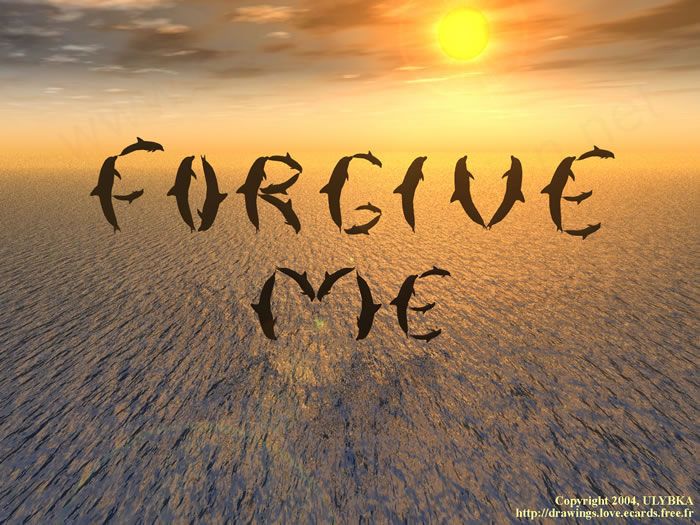 LOVE ME OR NOT?: I am So ...Sorry Forgive Me Please...........