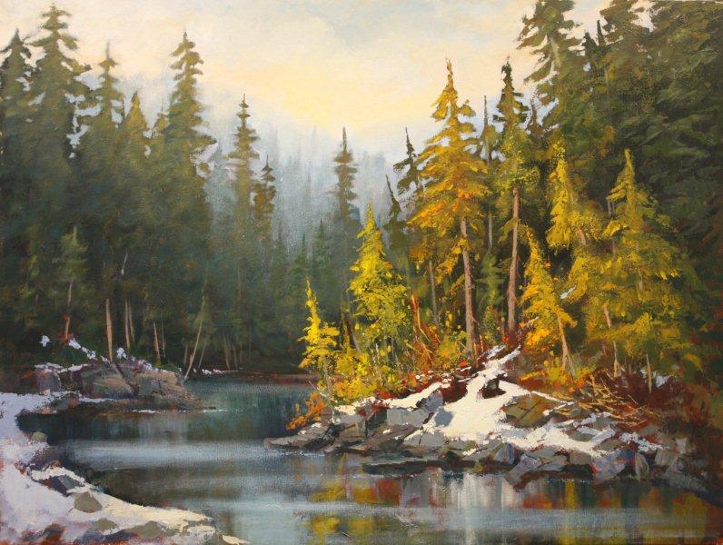 Linda Wilder Creative Expressions: Forest Stream in Whistler