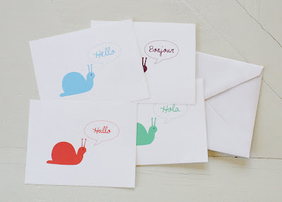 Rachel B. Blog: Free Snail Mail Printable Notes