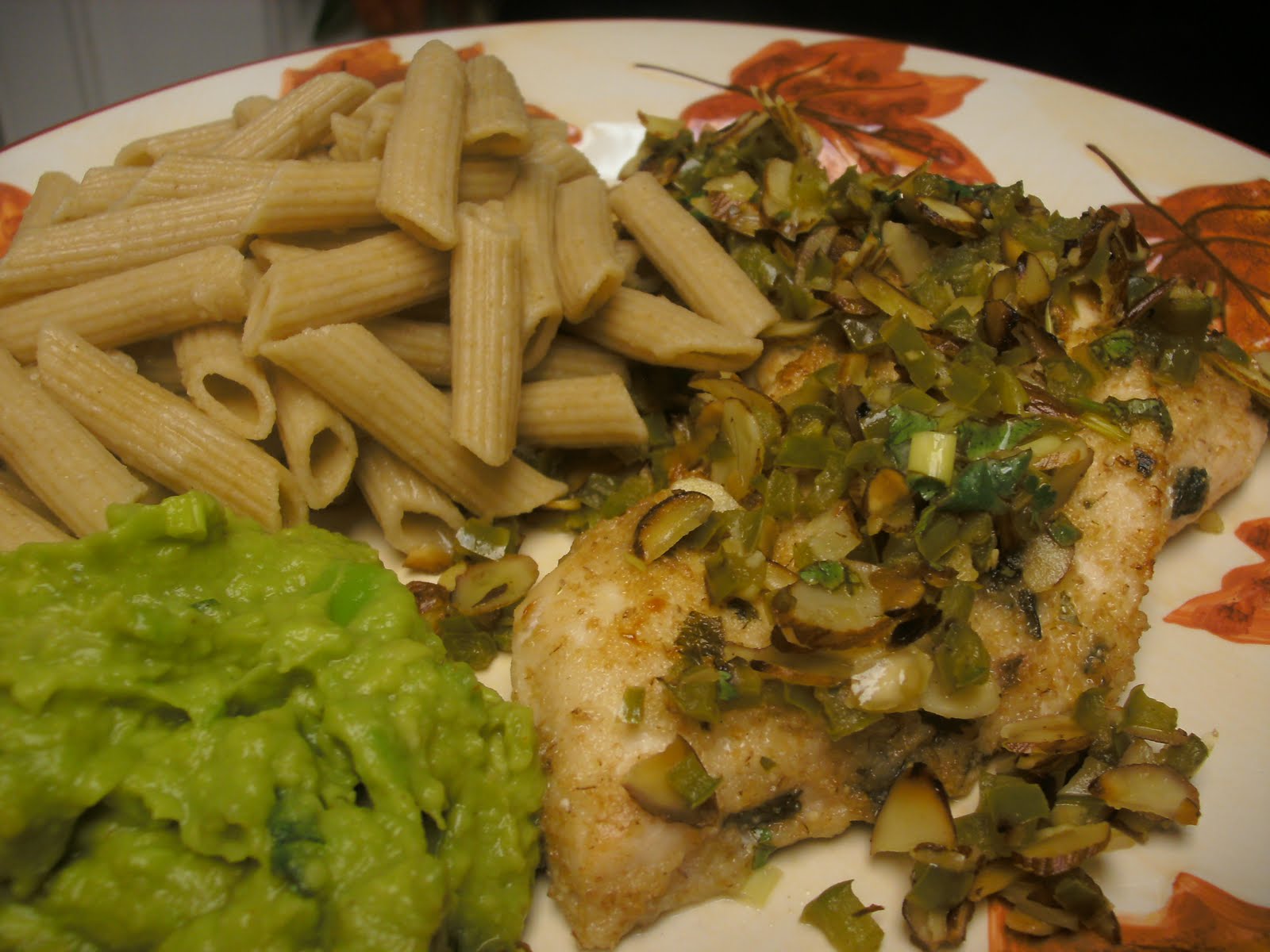 Pollo con aderezo de limón ( chicken with lime dressing )