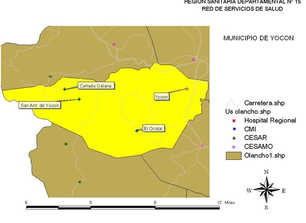 REGION Nº15 OLANCHO.: SILCA Y YOCON.