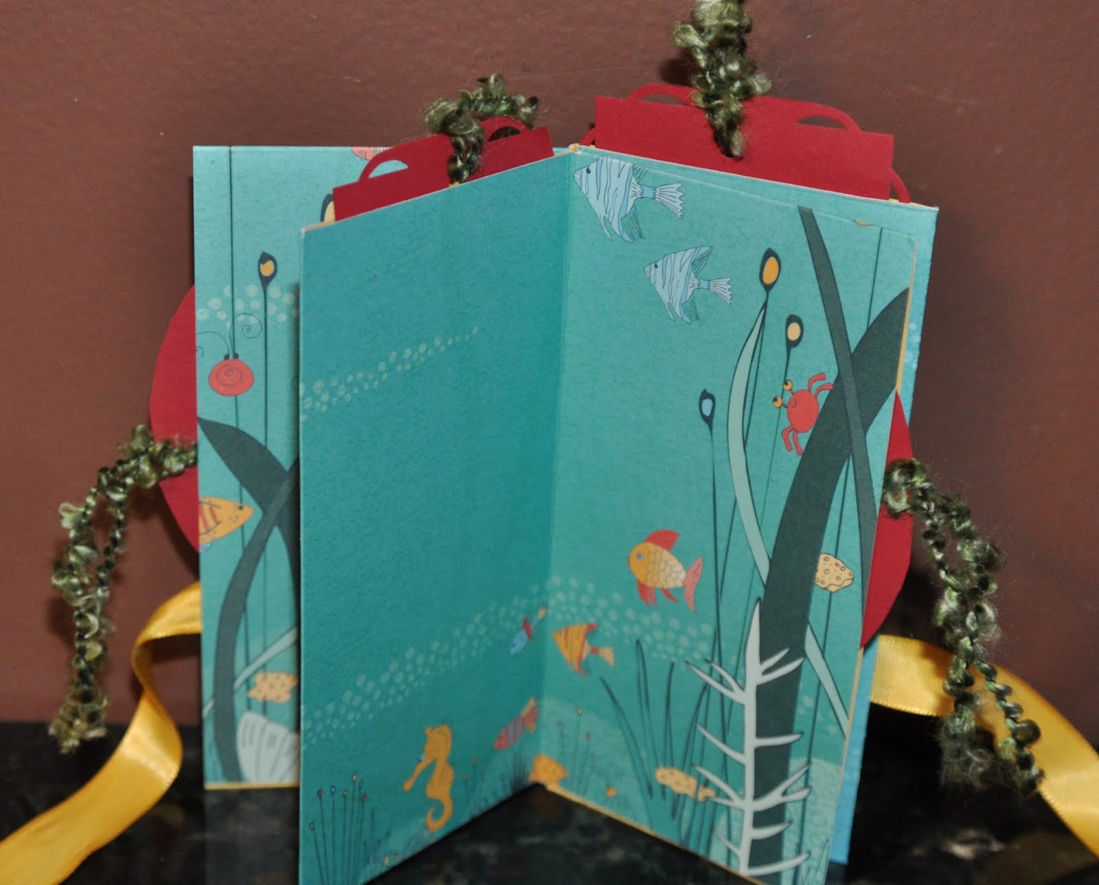 Creations By Christie: One Page Mini Book With Tags