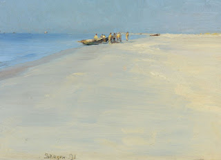 marine oil paintings: Zen Sand