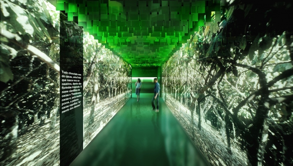 Public Building Interior | Nestle Factory Visitor Center | São Paulo ...