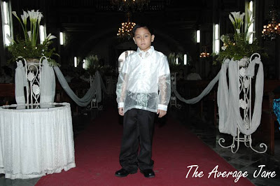 The Average Jane: My Ring and Coin Bearers' Barongs from Baclaran