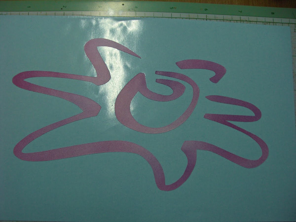 Purple Paper Paradise: Coloring Your Vinyl!