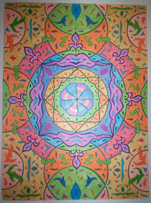 El delirio del Lirium*: Mandala fin de junio...