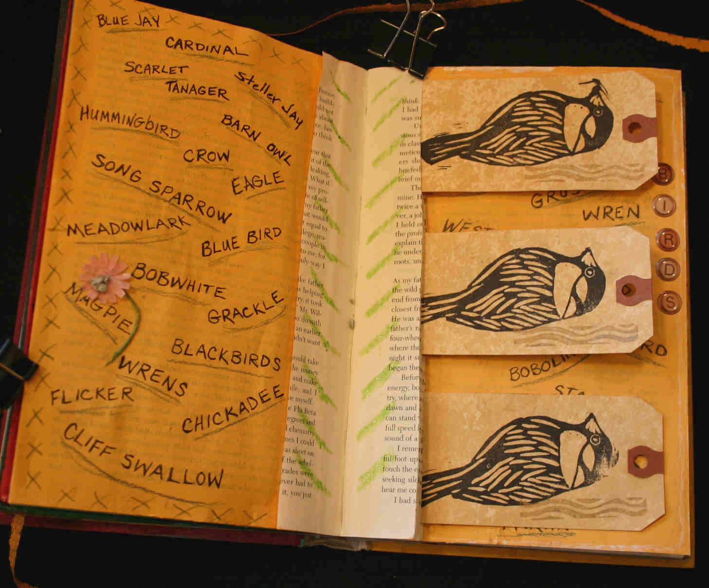 Altered book pages | PJHornberger.wordpress.com