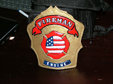 Custom Leather Firefighter Helmet Shields: Carved Fire Helmet Shields ...