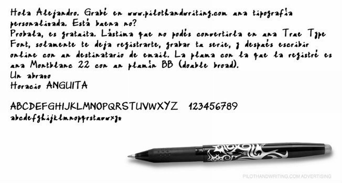 Plumas fuente y más...