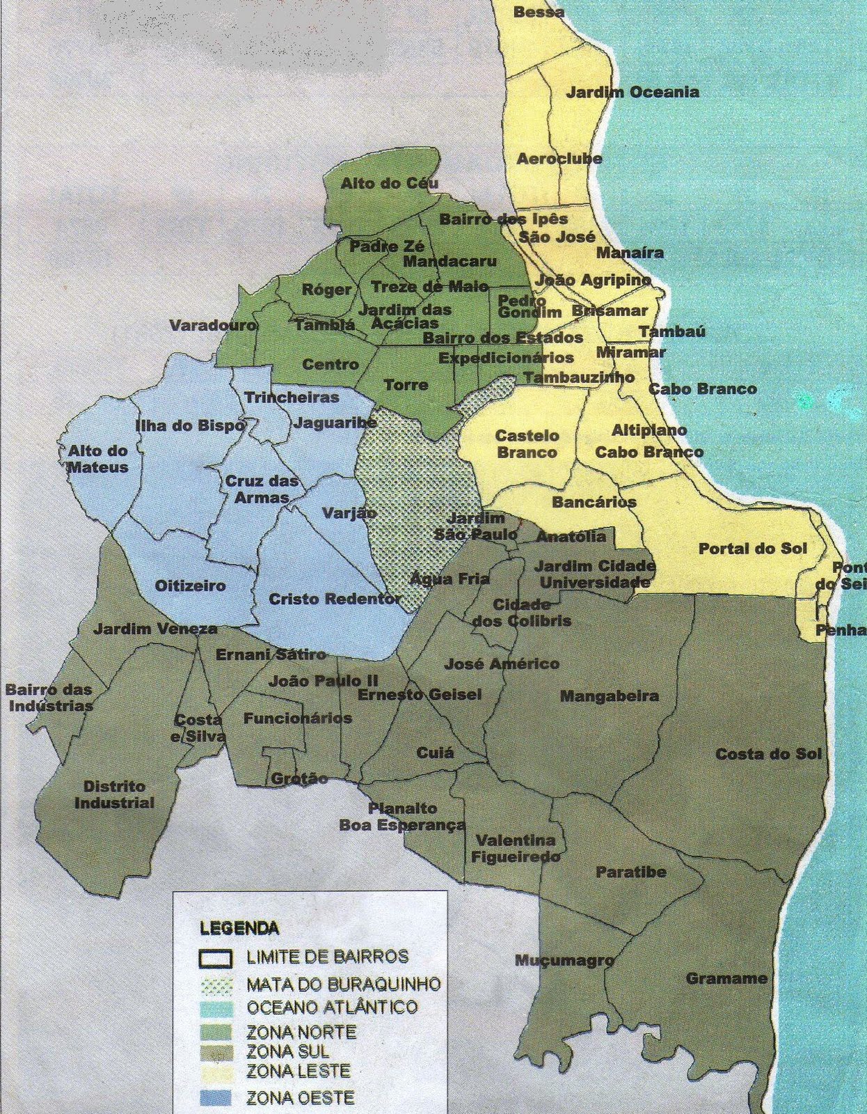 ASSOCIAÇÃO DOS MORADORES DO COSTA E SILVA: VEJA O MAPA DE JOÃO PESSOA