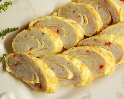 Cherry on a Cake: EGG ROLLED FISH CAKES