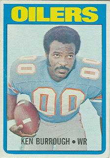 1972 Football Cards: Houston Oilers