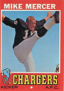 1971 Football Cards: San Diego Chargers