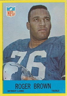 1967 Football Cards: Detroit Lions