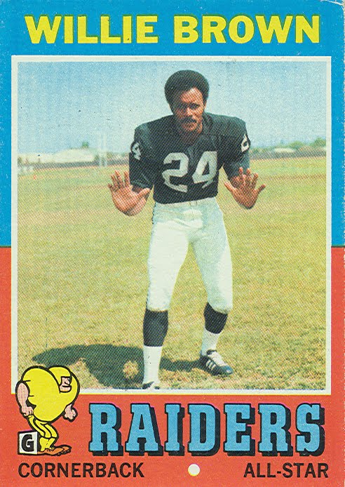 1971 Football Cards: Oakland Raiders