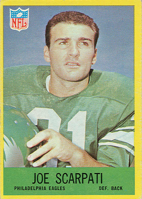 1967 Football Cards: Philadelphia Eagles